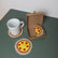 Crochet Pizza Coasters Written Pattern and Pizza Boxes Templates, Croc ...