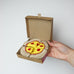Crochet Pizza Coasters Written Pattern and Pizza Boxes Templates, Croc ...